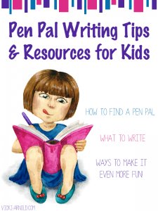 Pen Pal Writing Tips and Resources For Kids - Simply Vicki